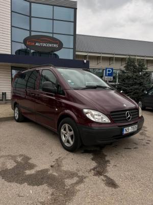 Red Mercedes-Benz Vito 2007 in Riga, with an engine capacity of 2.20 L and mileage of 254 thousand km for 6850 €, photo 18 on AUTOMOTO.COM.LV