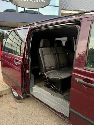 Red Mercedes-Benz Vito 2007 in Riga, with an engine capacity of 2.20 L and mileage of 254 thousand km for 6850 €, photo 19 on AUTOMOTO.COM.LV