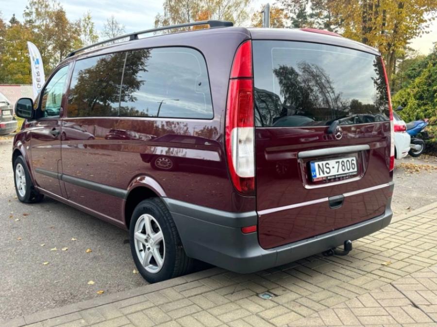 Red Mercedes-Benz Vito 2007 in Riga, with an engine capacity of 2.20 L and mileage of 254 thousand km for 6850 €, photo 29 on AUTOMOTO.COM.LV