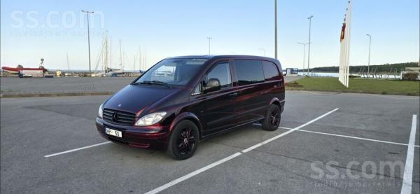 Sarkans Mercedes-Benz Vito 2007 Jelgava, ar dzinēja tilpumu 2.20 L un nobraukumu 365 tūkst. km par 7250 €, foto 2 vietnē AUTOMOTO.COM.LV