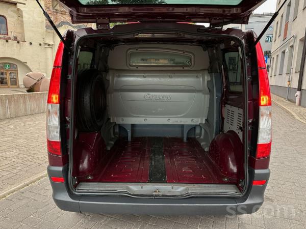 Sarkans Mercedes-Benz Vito 2007 Jelgava, ar dzinēja tilpumu 2.20 L un nobraukumu 313 tūkst. km par 5350 €, foto 6 vietnē AUTOMOTO.COM.LV