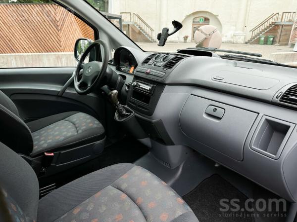 Sarkans Mercedes-Benz Vito 2007 Jelgava, ar dzinēja tilpumu 2.20 L un nobraukumu 313 tūkst. km par 5350 €, foto 7 vietnē AUTOMOTO.COM.LV
