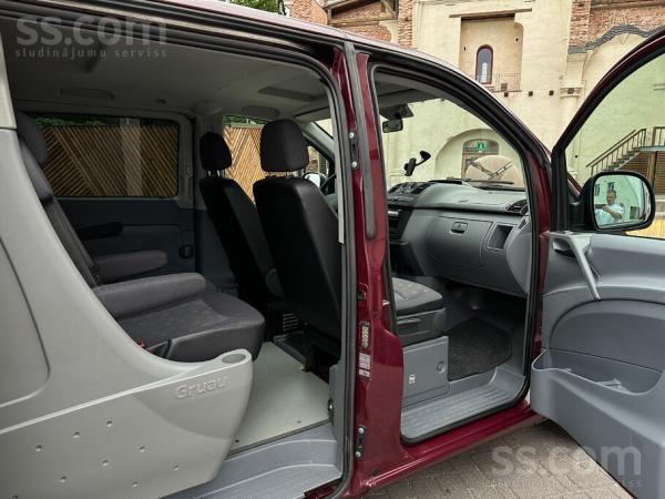 Sarkans Mercedes-Benz Vito 2007 Jelgava, ar dzinēja tilpumu 2.20 L un nobraukumu 313 tūkst. km par 5350 €, foto 8 vietnē AUTOMOTO.COM.LV