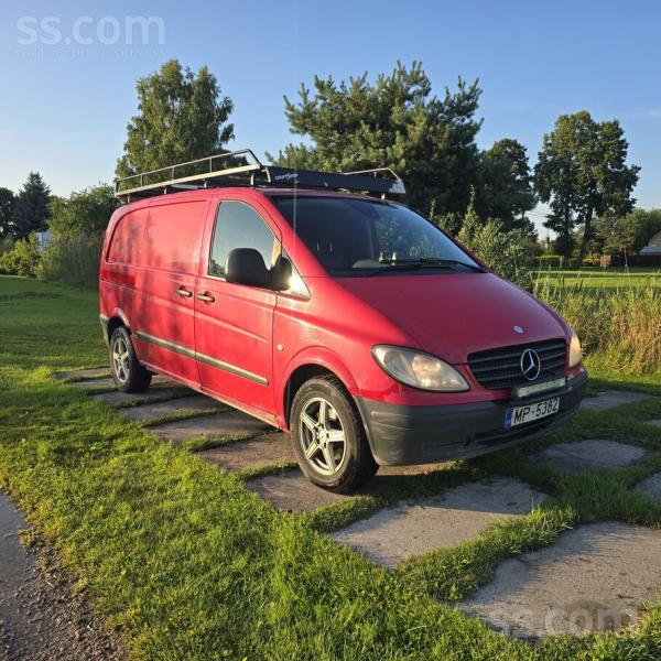 Sarkans Mercedes-Benz Vito 2007 Rīga, ar dzinēja tilpumu 2.20 L un nobraukumu 453 tūkst. km par 3250 €, foto 1 vietnē AUTOMOTO.COM.LV
