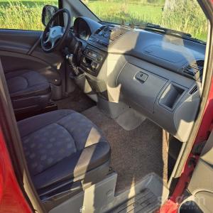 Red Mercedes-Benz Vito 2007 in Riga, with an engine capacity of 2.20 L and mileage of 453 thousand km for 3250 €, photo 8 on AUTOMOTO.COM.LV