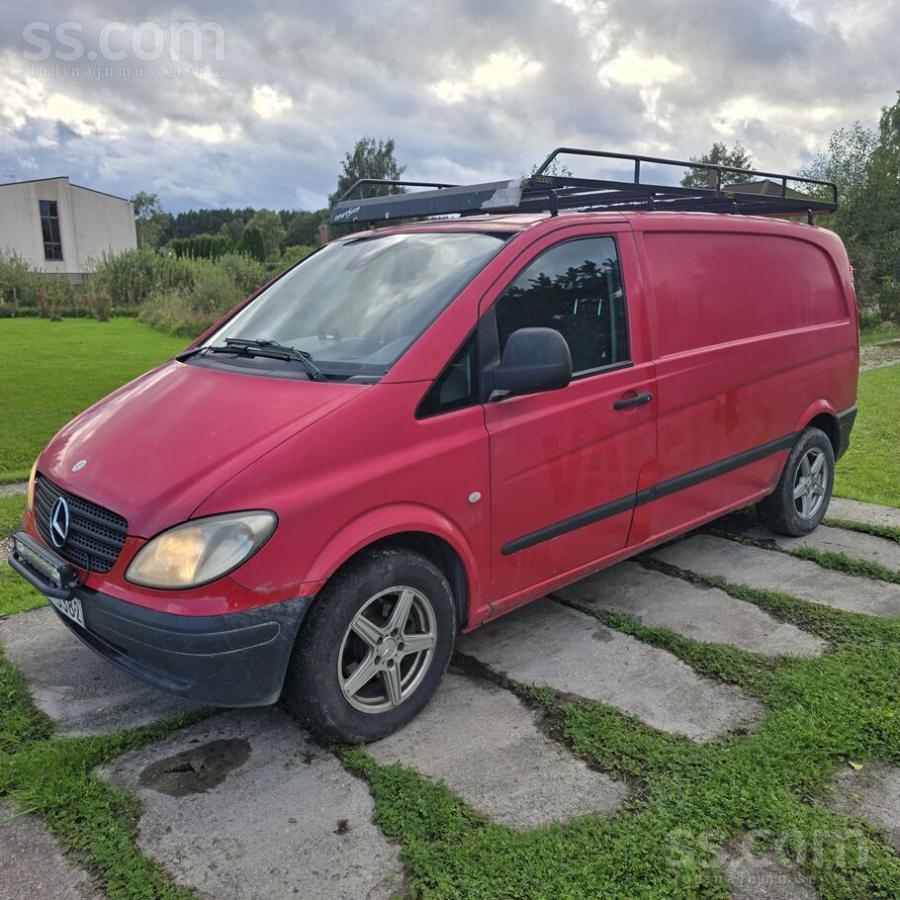 Красный Мерседес Вито 2007 в Рига, объемом двигателя 2.20 л и пробегом 453 тыс. км за 2457 €, фото 3 на AUTOMOTO.COM.LV