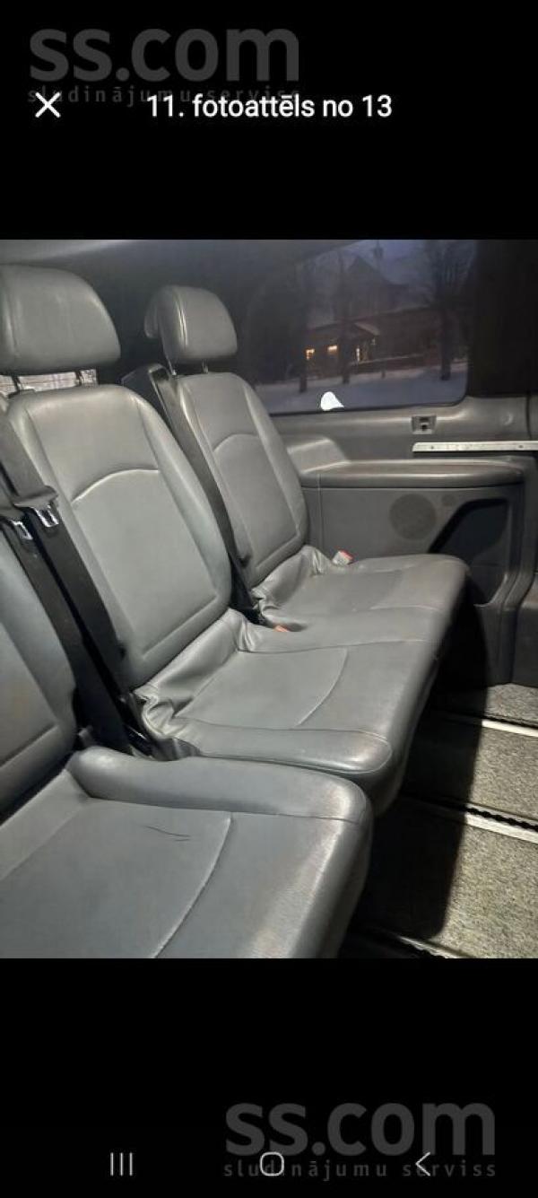 Red Mercedes-Benz Vito 2007 in Riga, with an engine capacity of 2.20 L and mileage of 502 thousand km for 3000 €, photo 3 on AUTOMOTO.COM.LV