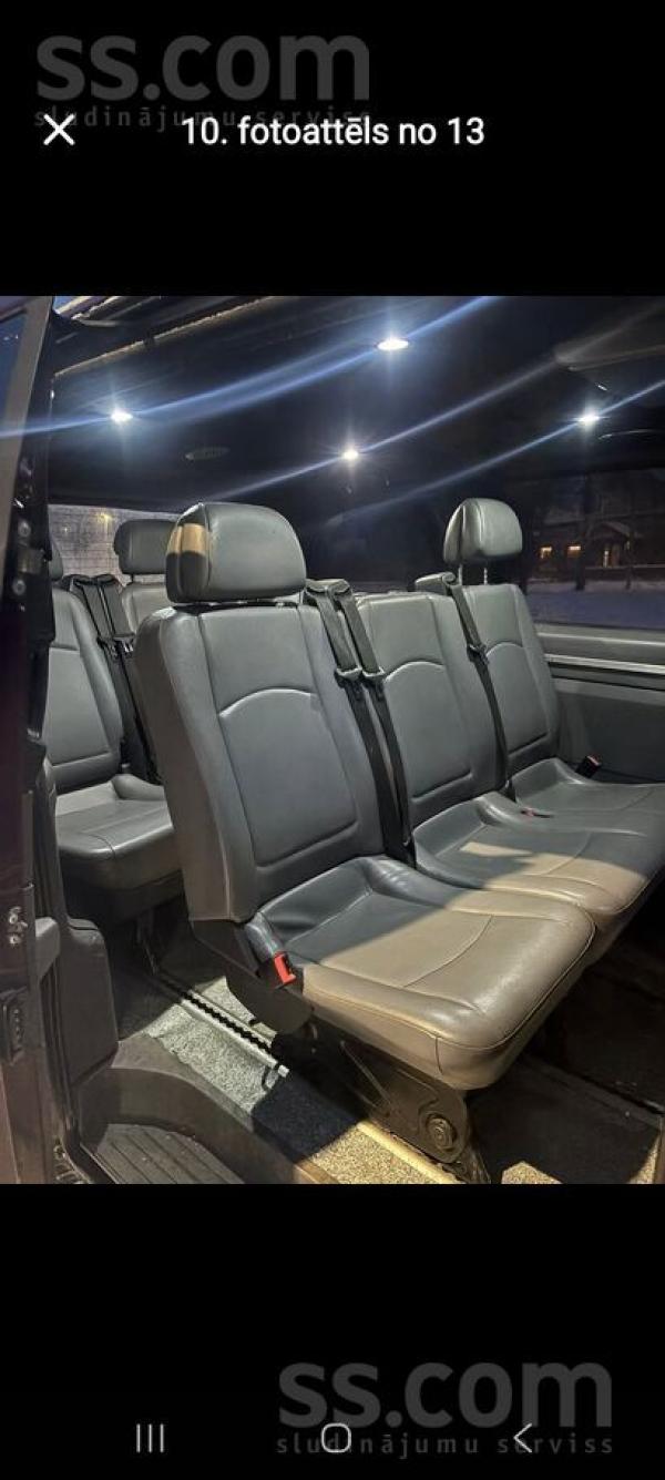 Red Mercedes-Benz Vito 2007 in Riga, with an engine capacity of 2.20 L and mileage of 502 thousand km for 3000 €, photo 4 on AUTOMOTO.COM.LV