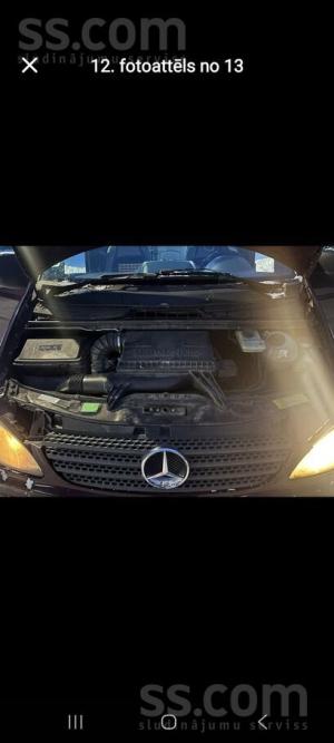 Sarkans Mercedes-Benz Vito 2007 Rīga, ar dzinēja tilpumu 2.20 L un nobraukumu 502 tūkst. km par 3000 €, foto 3 vietnē AUTOMOTO.COM.LV