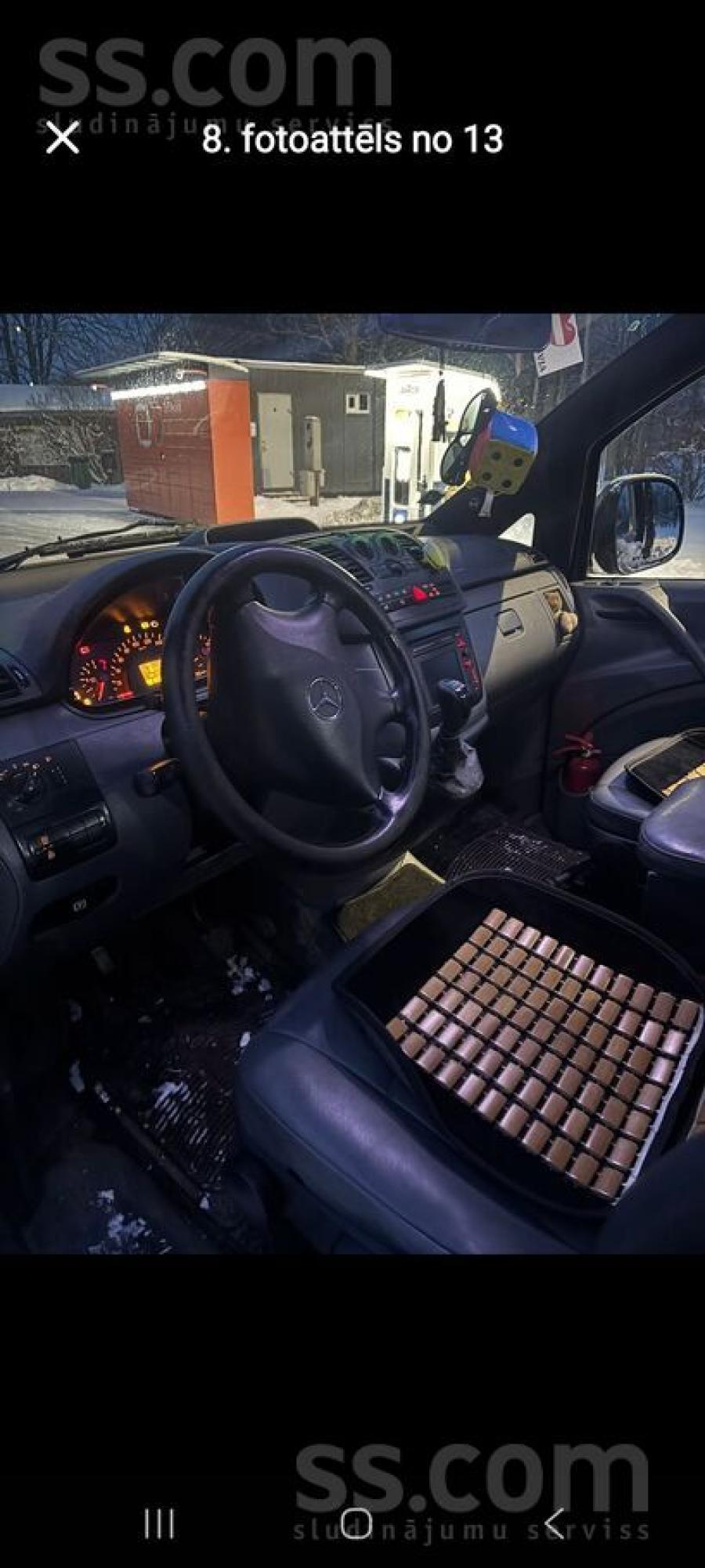 Sarkans Mercedes-Benz Vito 2007 Rīga, ar dzinēja tilpumu 2.20 L un nobraukumu 502 tūkst. km par 3000 €, foto 6 vietnē AUTOMOTO.COM.LV