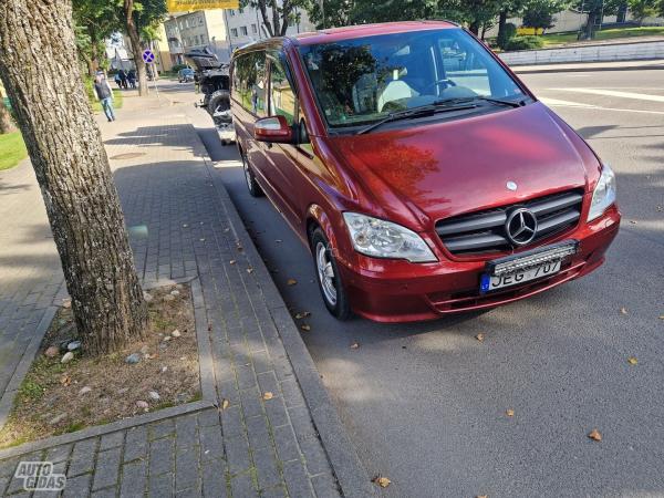 Sarkans Mercedes-Benz Vito 2008 Tauragė, ar dzinēja tilpumu 2.20 L un nobraukumu 300 tūkst. km par 8990 €, foto 1 vietnē AUTOMOTO.COM.LV