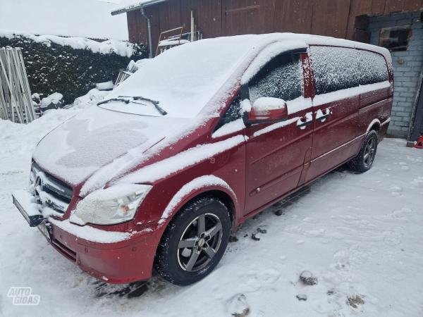 Sarkans Mercedes-Benz Vito 2008 Tauragė, ar dzinēja tilpumu 2.20 L un nobraukumu 300 tūkst. km par 8990 €, foto 5 vietnē AUTOMOTO.COM.LV