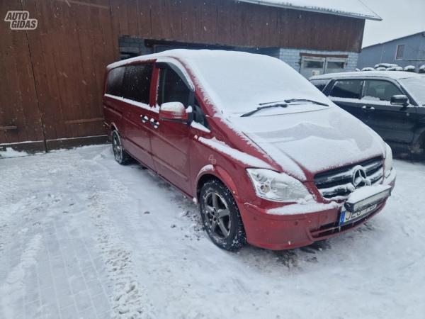 Sarkans Mercedes-Benz Vito 2008 Tauragė, ar dzinēja tilpumu 2.20 L un nobraukumu 300 tūkst. km par 8990 €, foto 7 vietnē AUTOMOTO.COM.LV