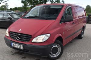 Красный Мерседес Вито 2008 в Кулдига, объемом двигателя 2.20 л и пробегом 0 тыс. км за 5350 €, фото  на AUTOMOTO.COM.LV