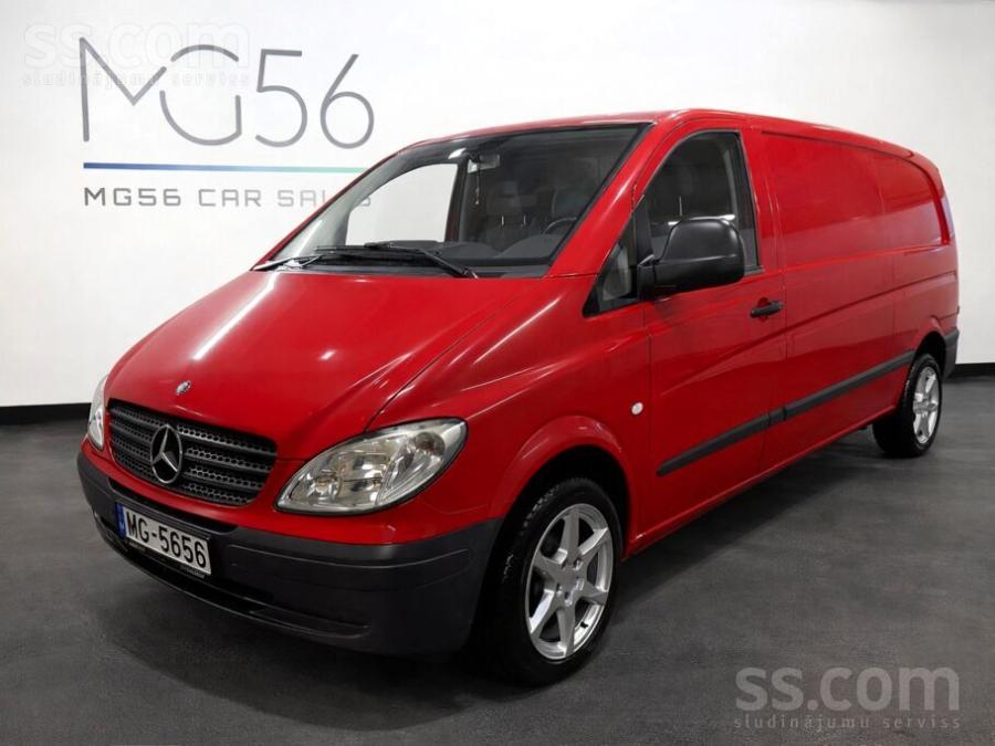 Sarkans Mercedes-Benz Vito 2008 Rīga, ar dzinēja tilpumu 2.20 L un nobraukumu 214 tūkst. km par 4990 €, foto 1 vietnē AUTOMOTO.COM.LV