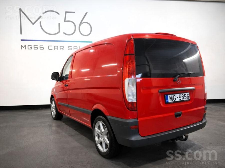Sarkans Mercedes-Benz Vito 2008 Rīga, ar dzinēja tilpumu 2.20 L un nobraukumu 214 tūkst. km par 4990 €, foto 4 vietnē AUTOMOTO.COM.LV