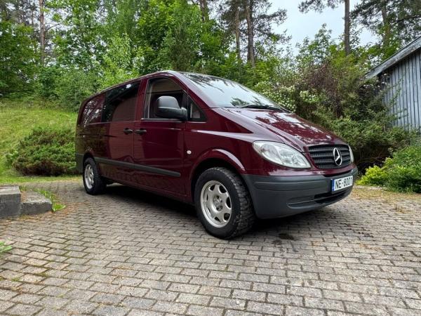 Sarkans Mercedes-Benz Vito 2008 Jūrmala, ar dzinēja tilpumu 2.20 L un nobraukumu 420 tūkst. km par 6500 €, foto 1 vietnē AUTOMOTO.COM.LV