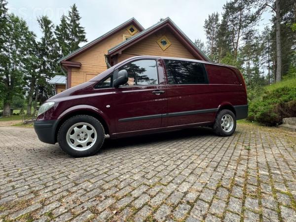 Sarkans Mercedes-Benz Vito 2008 Jūrmala, ar dzinēja tilpumu 2.20 L un nobraukumu 420 tūkst. km par 6500 €, foto 3 vietnē AUTOMOTO.COM.LV