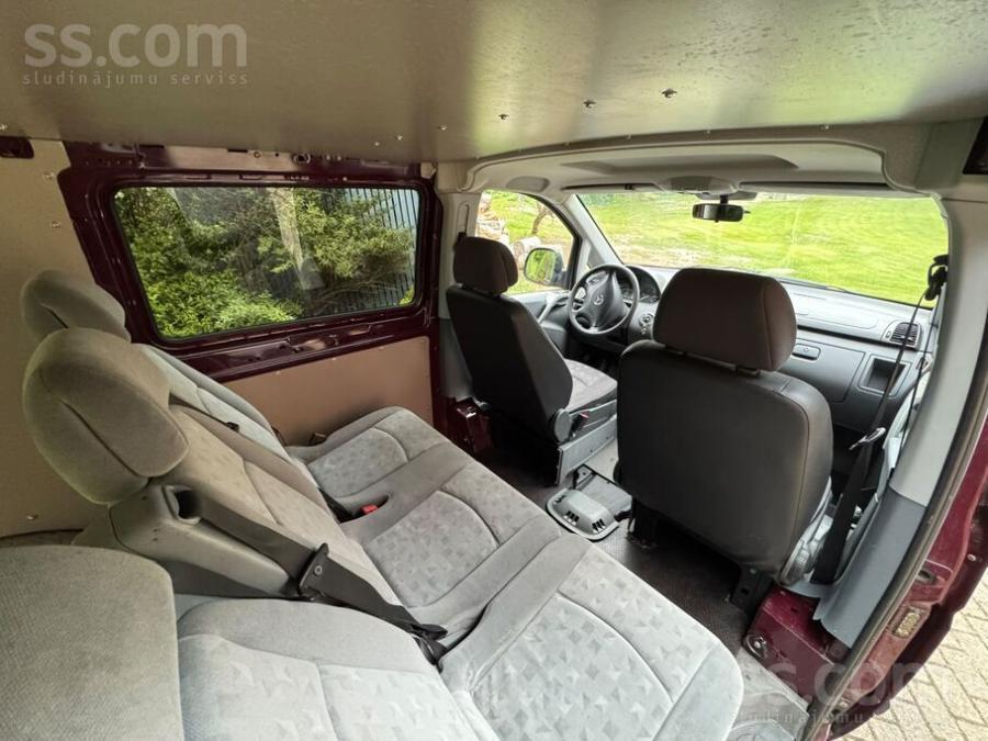 Sarkans Mercedes-Benz Vito 2008 Jūrmala, ar dzinēja tilpumu 2.20 L un nobraukumu 420 tūkst. km par 6500 €, foto 6 vietnē AUTOMOTO.COM.LV