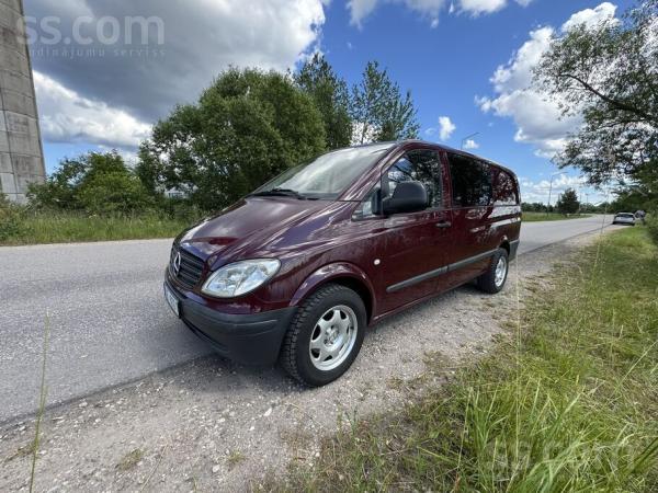 Sarkans Mercedes-Benz Vito 2008 Jūrmala, ar dzinēja tilpumu 2.20 L un nobraukumu 420 tūkst. km par 6450 €, foto 1 vietnē AUTOMOTO.COM.LV
