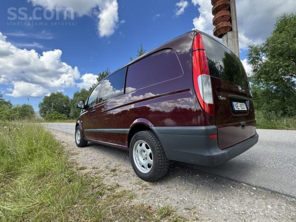 Sarkans Mercedes-Benz Vito 2008 Jūrmala, ar dzinēja tilpumu 2.20 L un nobraukumu 420 tūkst. km par 6450 €, foto 6 vietnē AUTOMOTO.COM.LV