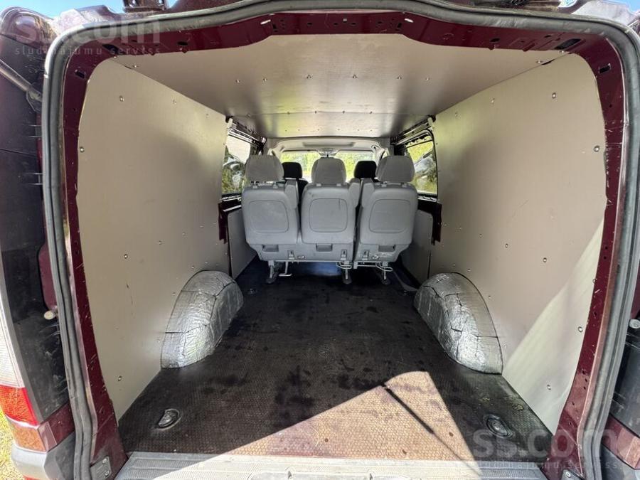 Sarkans Mercedes-Benz Vito 2008 Jūrmala, ar dzinēja tilpumu 2.20 L un nobraukumu 420 tūkst. km par 6450 €, foto 9 vietnē AUTOMOTO.COM.LV