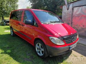 Sarkans Mercedes-Benz Vito 2009 Rīga, ar dzinēja tilpumu 2.20 L un nobraukumu 234 tūkst. km par 4900 €, foto 13 vietnē AUTOMOTO.COM.LV