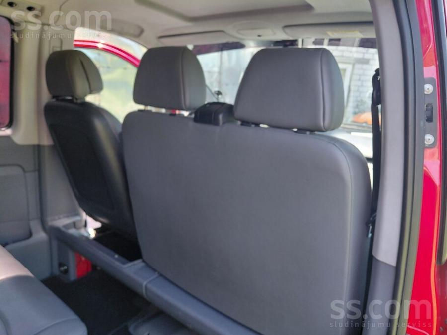 Sarkans Mercedes-Benz Vito 2009 Rīga, ar dzinēja tilpumu 2.20 L un nobraukumu 234 tūkst. km par 4900 €, foto 14 vietnē AUTOMOTO.COM.LV