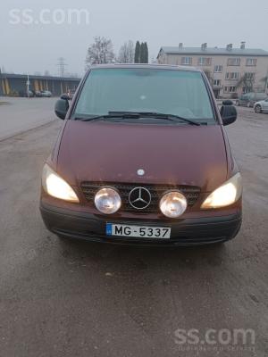 Red Mercedes-Benz Vito 2009 in Gulbene, with an engine capacity of 2.20 L and mileage of 448 thousand km for 2300 €, photo  on AUTOMOTO.COM.LV