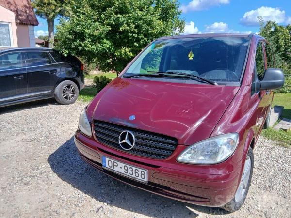 Sarkans Mercedes-Benz Vito 2009 Tukums, ar dzinēja tilpumu 2.20 L un nobraukumu 0 tūkst. km par 5500 €, foto 2 vietnē AUTOMOTO.COM.LV