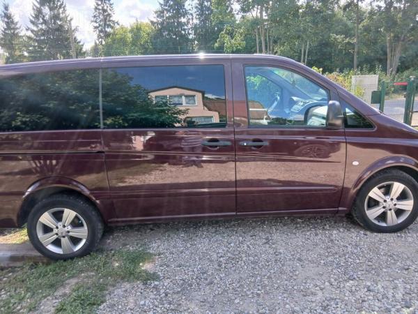 Sarkans Mercedes-Benz Vito 2009 Tukums, ar dzinēja tilpumu 2.20 L un nobraukumu 0 tūkst. km par 5500 €, foto 4 vietnē AUTOMOTO.COM.LV