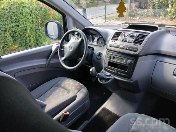Sarkans Mercedes-Benz Vito 2009 Tukums, ar dzinēja tilpumu 2.20 L un nobraukumu 0 tūkst. km par 5500 €, foto 10 vietnē AUTOMOTO.COM.LV