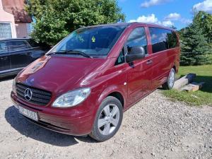 Sarkans Mercedes-Benz Vito 2009 Tukums, ar dzinēja tilpumu 2.20 L un nobraukumu 0 tūkst. km par 5500 €, foto  vietnē AUTOMOTO.COM.LV