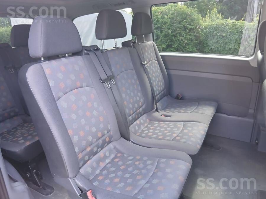 Sarkans Mercedes-Benz Vito 2009 Tukums, ar dzinēja tilpumu 2.20 L un nobraukumu 0 tūkst. km par 5500 €, foto 9 vietnē AUTOMOTO.COM.LV