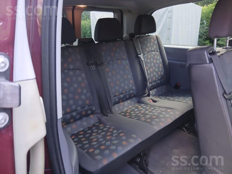 Sarkans Mercedes-Benz Vito 2009 Tukums, ar dzinēja tilpumu 2.20 L un nobraukumu 0 tūkst. km par 5500 €, foto 10 vietnē AUTOMOTO.COM.LV