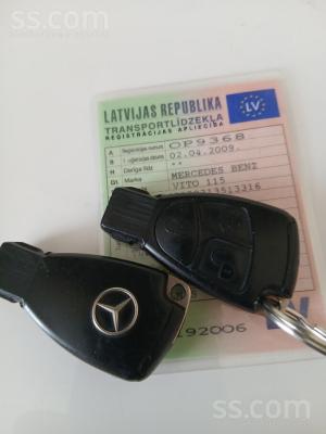Sarkans Mercedes-Benz Vito 2009 Tukums, ar dzinēja tilpumu 2.20 L un nobraukumu 0 tūkst. km par 5500 €, foto 16 vietnē AUTOMOTO.COM.LV