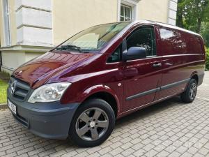 Sarkans Mercedes-Benz Vito 2011 Jelgava, ar dzinēja tilpumu 2.20 L un nobraukumu 326 tūkst. km par 7744 €, foto 3 vietnē AUTOMOTO.COM.LV