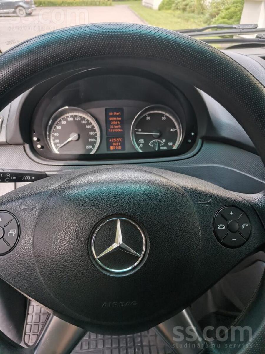 Sarkans Mercedes-Benz Vito 2011 Jelgava, ar dzinēja tilpumu 2.20 L un nobraukumu 326 tūkst. km par 7744 €, foto 7 vietnē AUTOMOTO.COM.LV