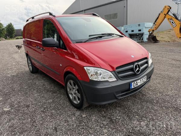 Red Mercedes-Benz Vito 2013 in Rezekne, with an engine capacity of 2.20 L and mileage of 260 thousand km for 10000 €, photo 3 on AUTOMOTO.COM.LV