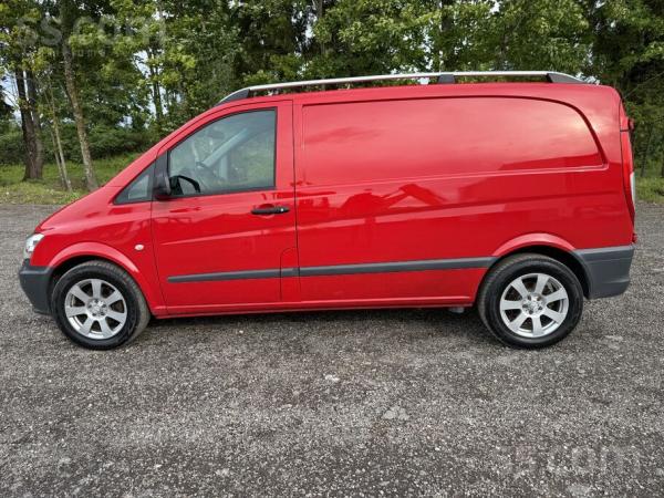 Red Mercedes-Benz Vito 2013 in Rezekne, with an engine capacity of 2.20 L and mileage of 260 thousand km for 10000 €, photo 10 on AUTOMOTO.COM.LV