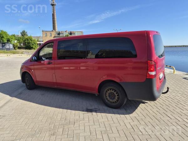 Red Mercedes-Benz Vito 2016 in Tukums, with an engine capacity of 2.10 L and mileage of 188 thousand km for 10000 €, photo 5 on AUTOMOTO.COM.LV