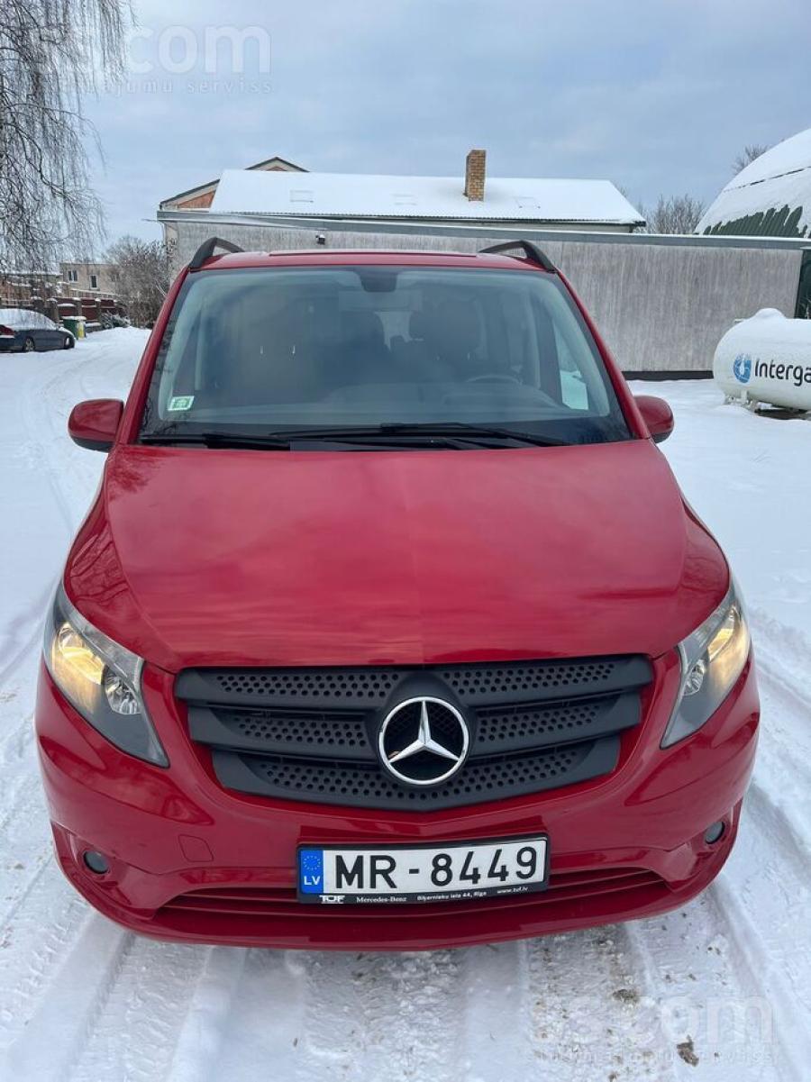 Sarkans Mercedes-Benz Vito 2020 Jelgava, ar dzinēja tilpumu 2.00 L un nobraukumu 90 tūkst. km par 26000 €, foto 2 vietnē AUTOMOTO.COM.LV