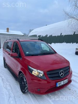 Sarkans Mercedes-Benz Vito 2020 Jelgava, ar dzinēja tilpumu 2.00 L un nobraukumu 90 tūkst. km par 26000 €, foto 3 vietnē AUTOMOTO.COM.LV