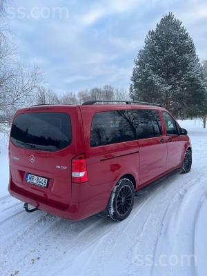 Sarkans Mercedes-Benz Vito 2020 Jelgava, ar dzinēja tilpumu 2.00 L un nobraukumu 90 tūkst. km par 26000 €, foto 4 vietnē AUTOMOTO.COM.LV