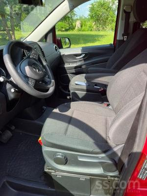 Sarkans Mercedes-Benz Vito 2020 Jelgava, ar dzinēja tilpumu 2.00 L un nobraukumu 90 tūkst. km par 26000 €, foto 12 vietnē AUTOMOTO.COM.LV