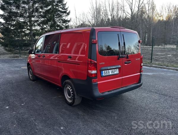 Sarkans Mercedes-Benz Vito 2020 Tallina, ar dzinēja tilpumu 2.10 L un nobraukumu 193 tūkst. km par 19840 €, foto 4 vietnē AUTOMOTO.COM.LV