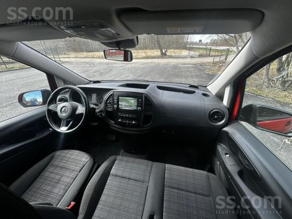 Sarkans Mercedes-Benz Vito 2020 Tallina, ar dzinēja tilpumu 2.10 L un nobraukumu 193 tūkst. km par 19840 €, foto 9 vietnē AUTOMOTO.COM.LV