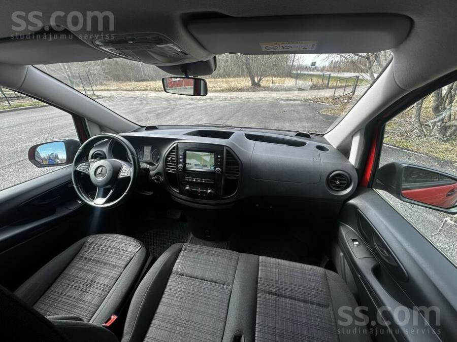 Sarkans Mercedes-Benz Vito 2020 Tallina, ar dzinēja tilpumu 2.10 L un nobraukumu 193 tūkst. km par 19840 €, foto 10 vietnē AUTOMOTO.COM.LV
