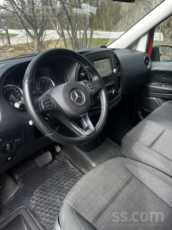 Sarkans Mercedes-Benz Vito 2020 Tallina, ar dzinēja tilpumu 2.10 L un nobraukumu 193 tūkst. km par 19840 €, foto 10 vietnē AUTOMOTO.COM.LV