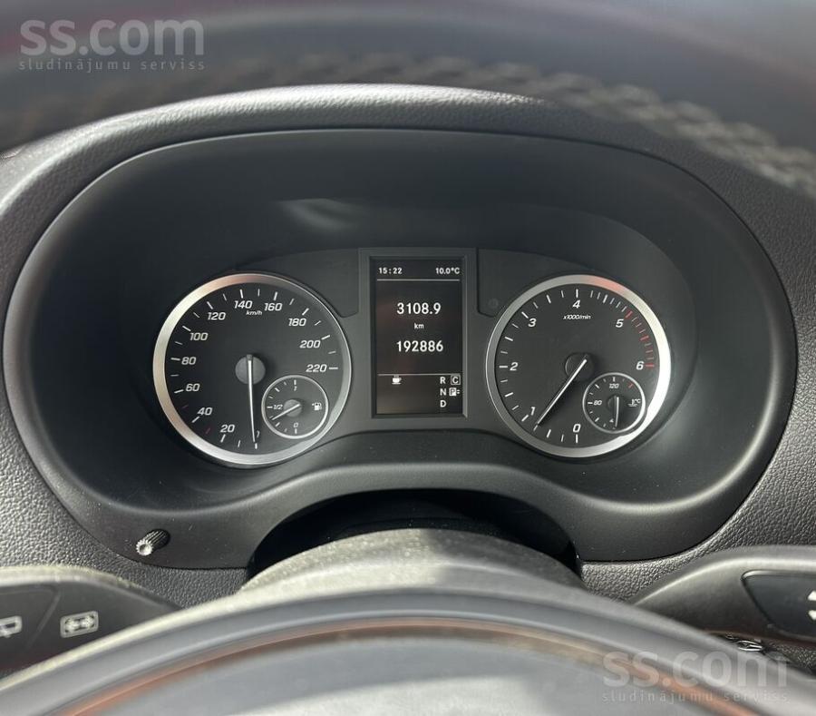Sarkans Mercedes-Benz Vito 2020 Tallina, ar dzinēja tilpumu 2.10 L un nobraukumu 193 tūkst. km par 19840 €, foto 14 vietnē AUTOMOTO.COM.LV